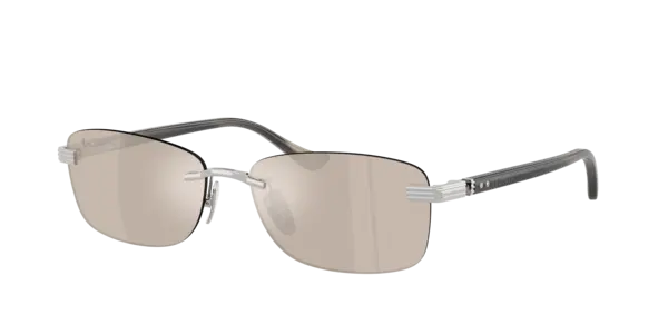 FERRARI Fh1029td Sunglasses - Clear Mirror White Gold