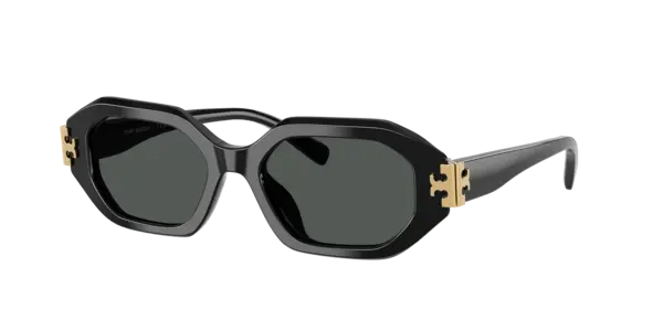 Tory Burch Octagon Sunglasses - Dark Grey