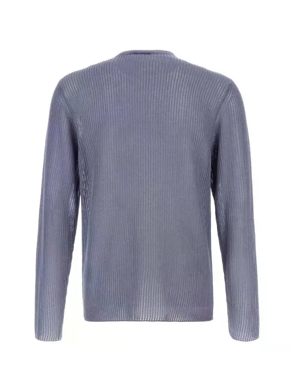 Giorgio Armani Ribbed Knit Sweater