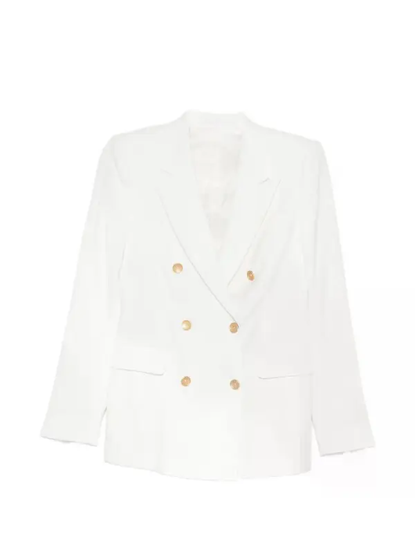 Tagliatore Double-breasted V-neck Blazer - Neutrals
