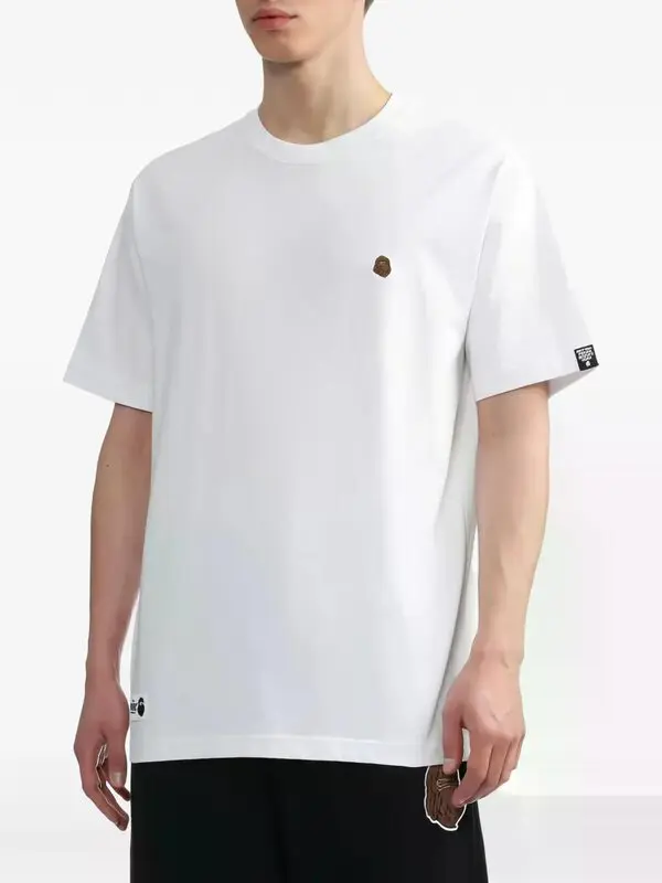 FINGERCROXX Embroidered T-shirt - White
