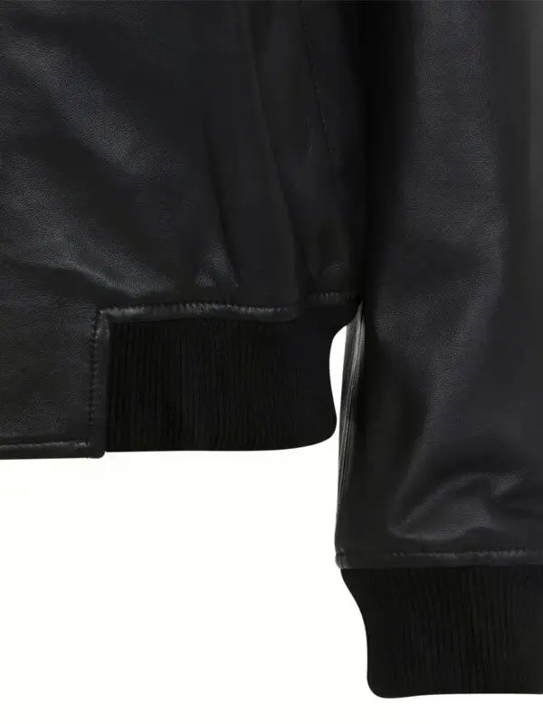 YVES SALOMON Zip-up Jacket - Black
