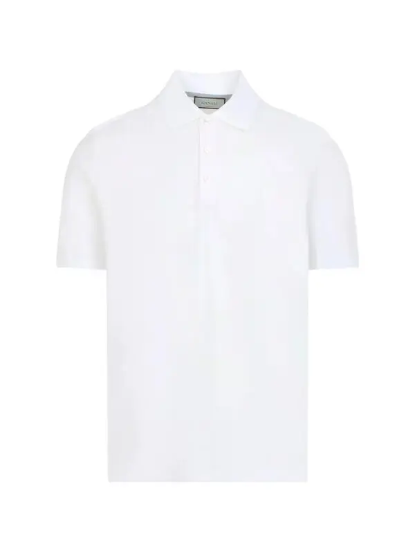 Canali Buttoned Polo Shirt