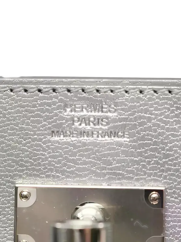 Hermès 2025 Kelly To Go Wallet - Silver
