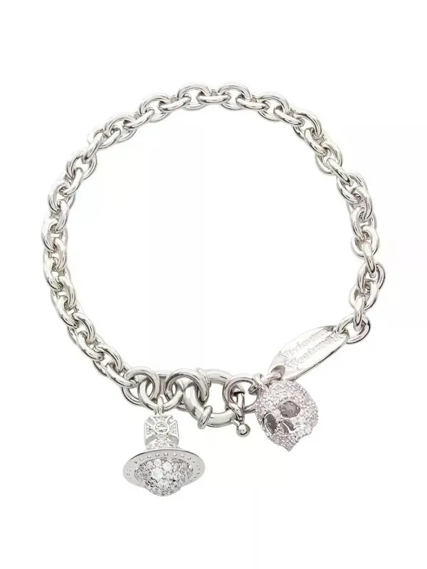 VIVIENNE WESTWOOD 2020s Circe Chain Bracelet - Silver