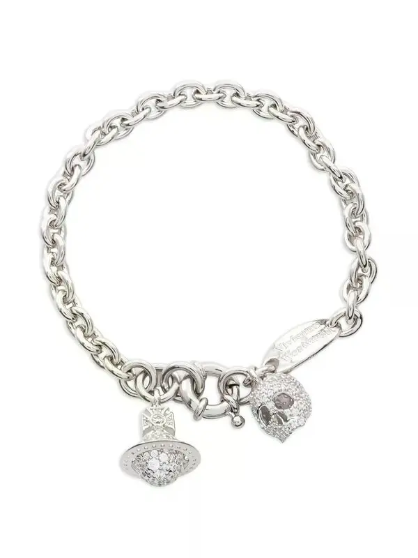 VIVIENNE WESTWOOD Circe Chain Bracelet - Silver