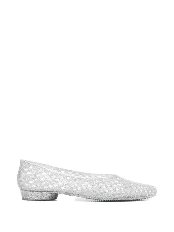 HEAVENLY JELLY Open-work Ballet Flats