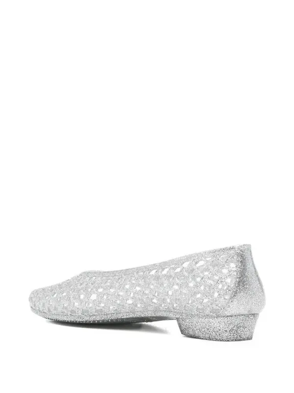 HEAVENLY JELLY Open-work Ballet Flats