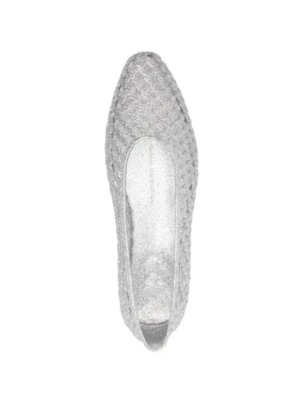 HEAVENLY JELLY Open-work Ballet Flats