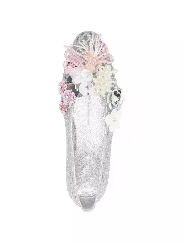 HEAVENLY JELLY Embellished Ballet Flats