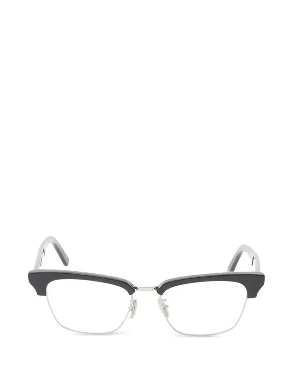 Celine Browline Frame Glasses - Black