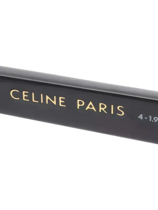Celine Browline Frame Glasses - Black