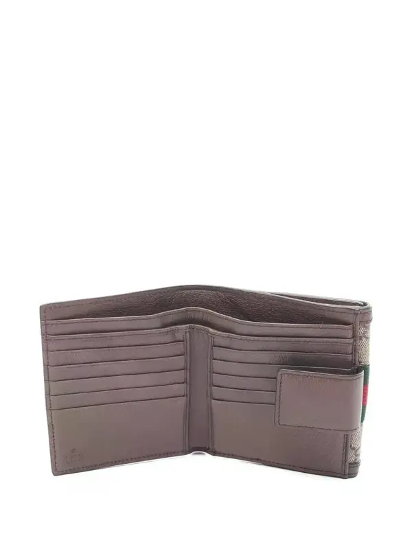 Gucci 2000s Ophidia Gg Flap Wallet