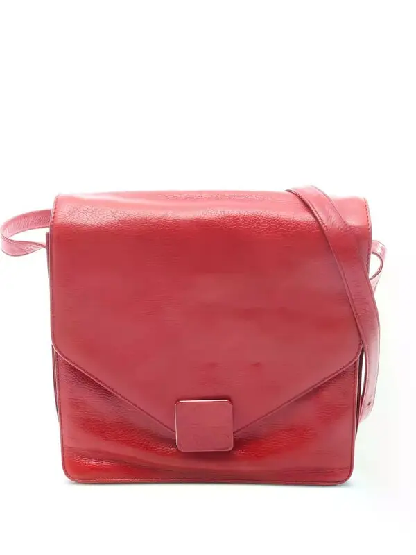 Loewe 2000s Anagram Leather Shoulder Bag
