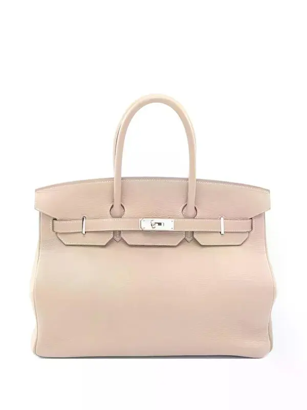 Hermès 2012 Birkin 35 Argile Leather Handbag - Neutrals