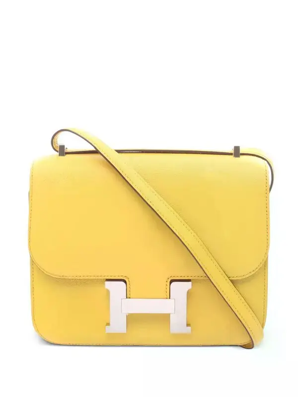 Hermès 2023 Mini Constance 3 Silver Hardware Shoulder Bag