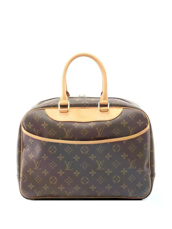 LOUIS VUITTON 1998 Deauville Monogram Tote Bag
