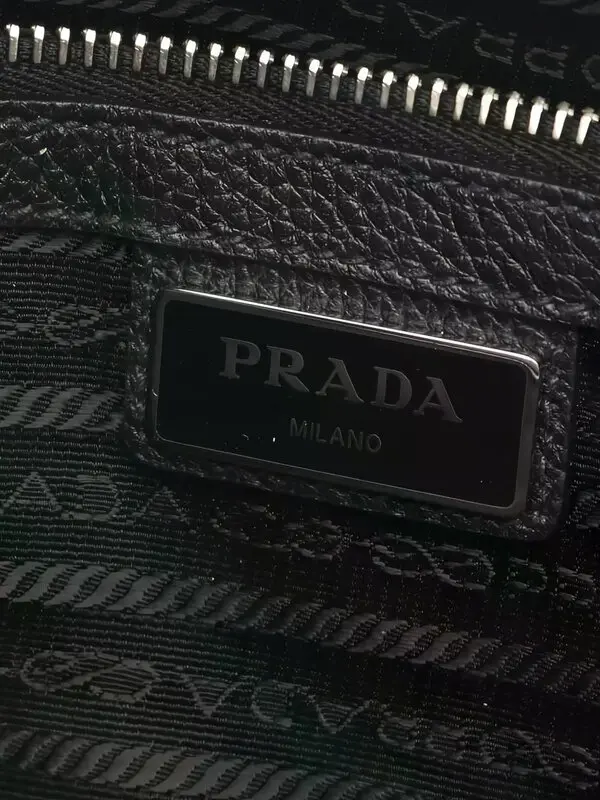 Prada 2010s Vitello Leather Crossbody Bag
