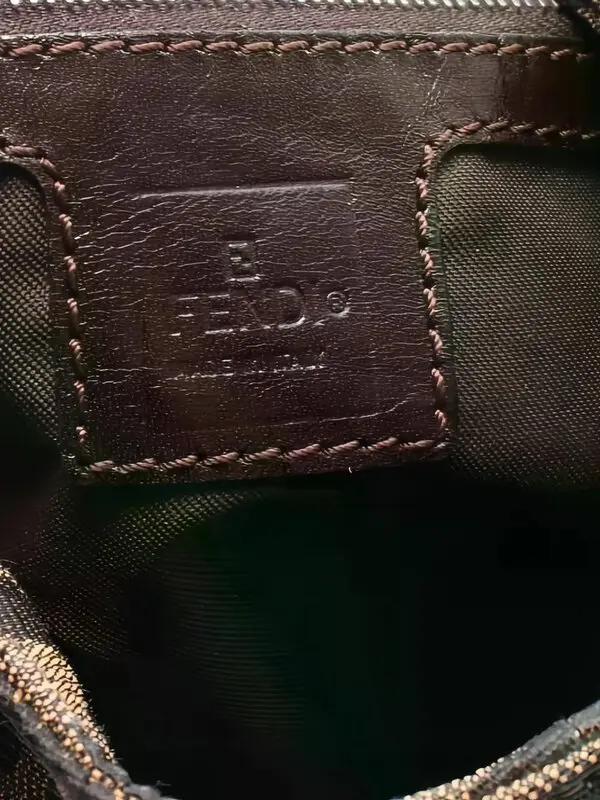 Fendi 2010s Zucca Shoulder Bag