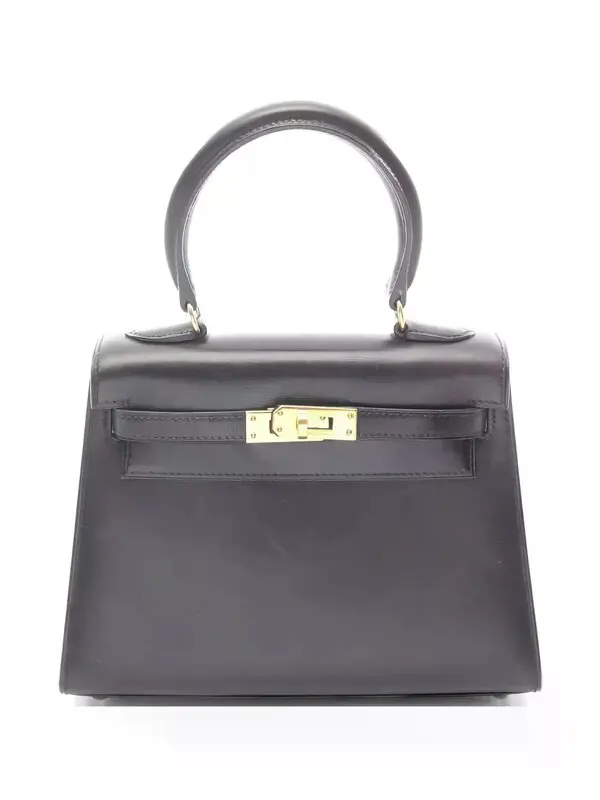 Hermès 1995 Mini Kelly Tote Bag - Black