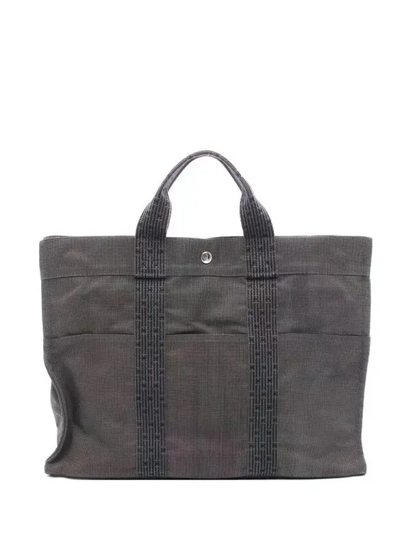 Hermès 2010s Mm Air Line Tote Bag - Grey