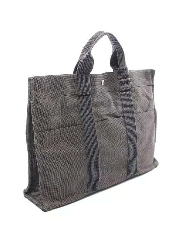 Hermès 2010s Mm Air Line Tote Bag - Grey