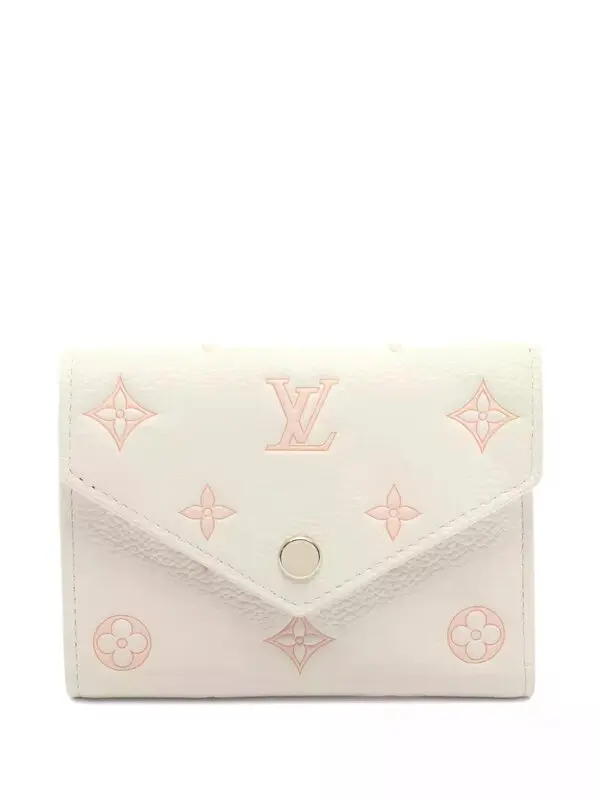 LOUIS VUITTON 2021 Victorine Monogram Leather Wallet - Neutrals