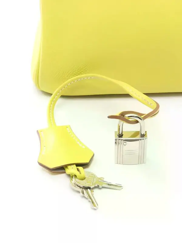 Hermès 2011 30 Birkin Leather Tote Bag - Yellow