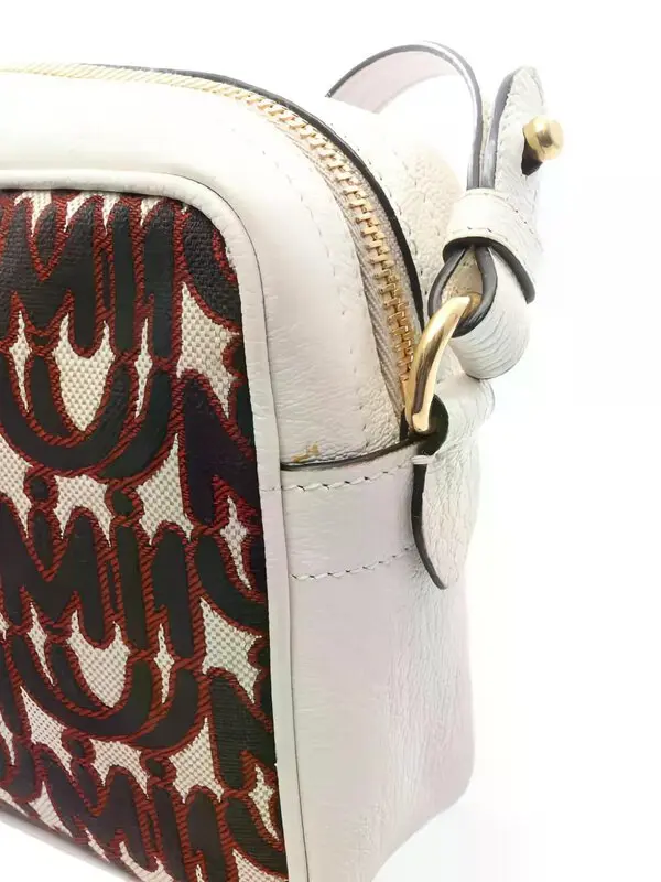 Miu Miu 2000s Logo Jacquard Shoulder Bag