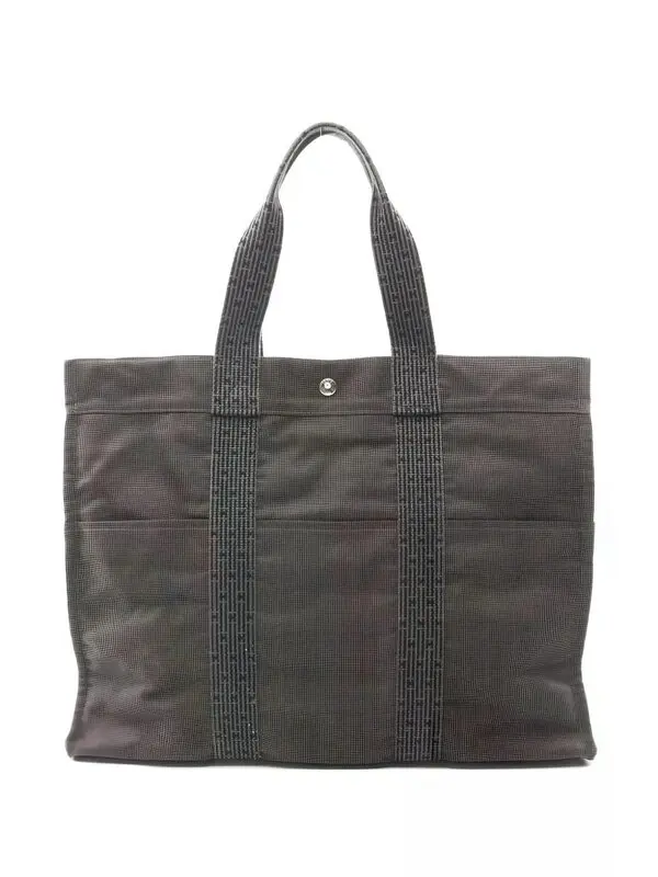 Hermès 2000s Yale Line Gm Tote Bag - Grey