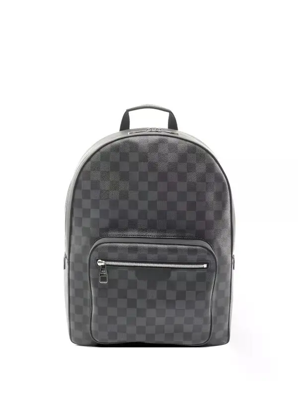 LOUIS VUITTON Damier Graphite Josh Backpack - Black
