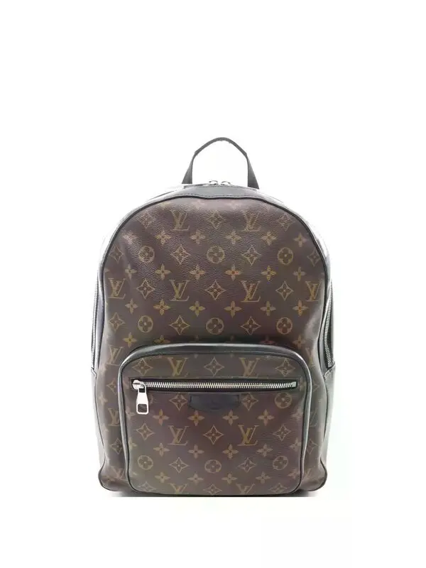 LOUIS VUITTON Josh Monogram Macassar Backpack - Brown