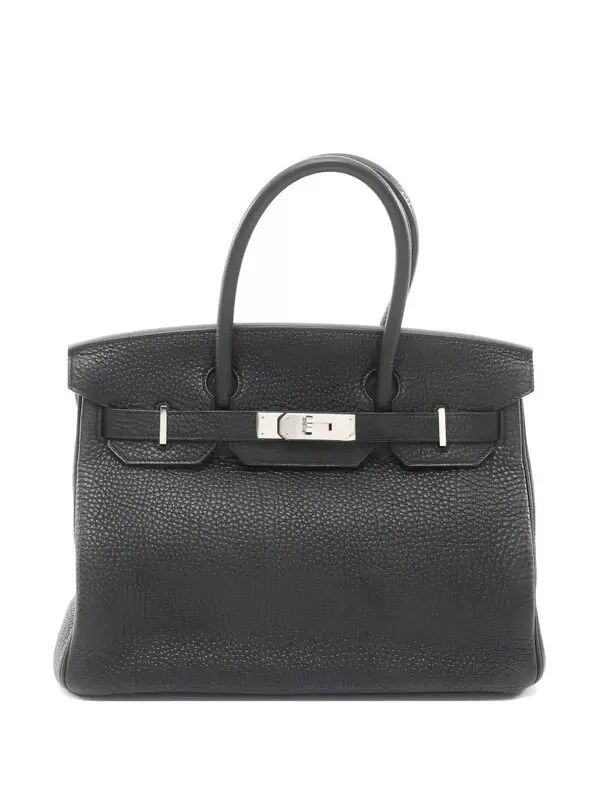 Hermès 2011 Birkin 30 Handbag - Black