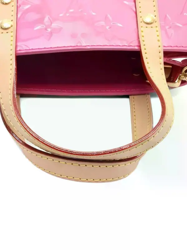 LOUIS VUITTON 2010s Pm Reed Vernis Tote Bag - Pink
