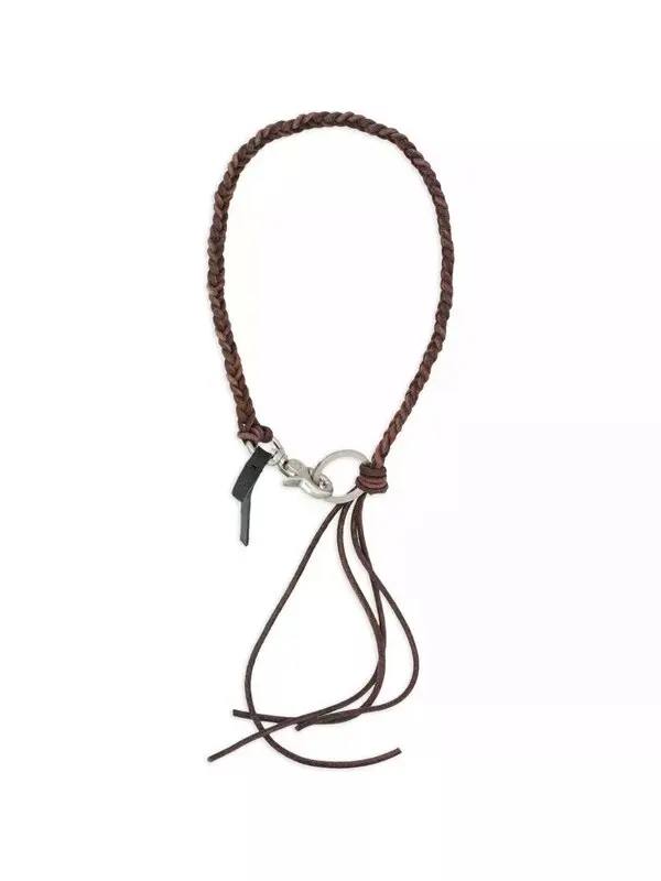 Our Legacy Ladon Braided Key Chain - Brown