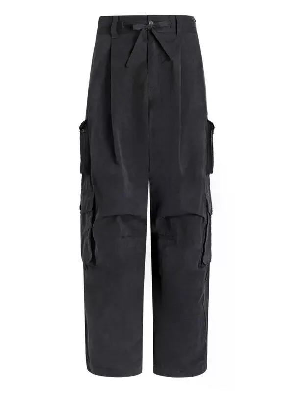 Dolce & Gabbana Drawstring Cargo Pants - Grey