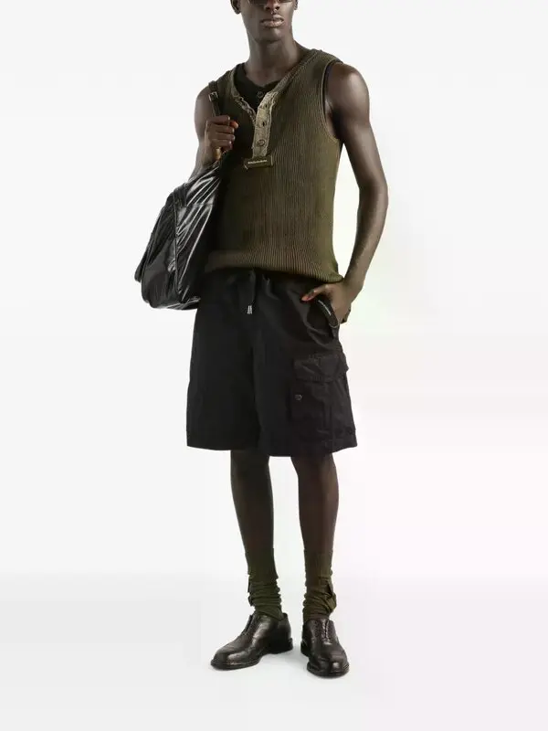 Dolce & Gabbana Waxed Faille Bermuda Short