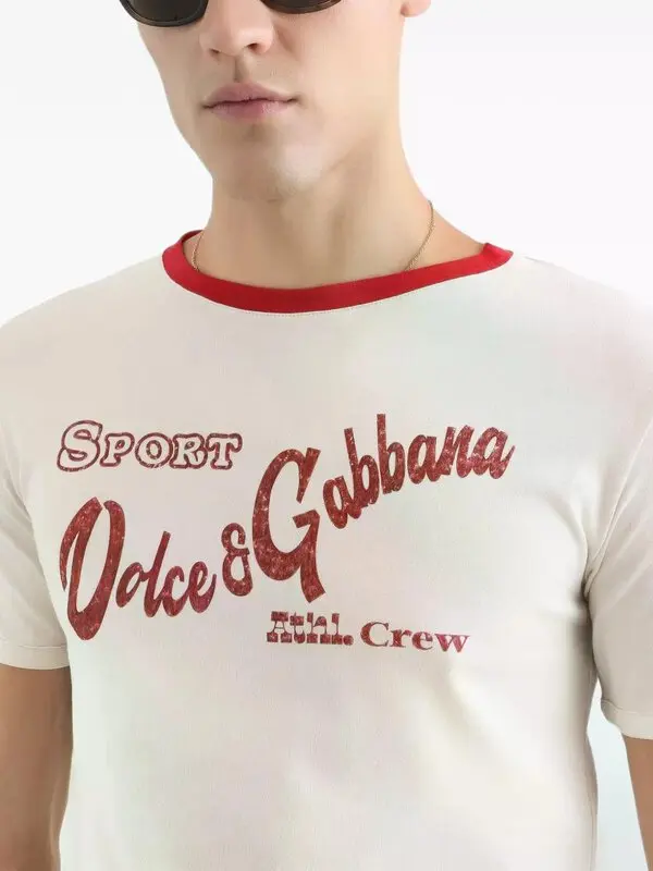 Dolce & Gabbana Cotton T-shirt With Print