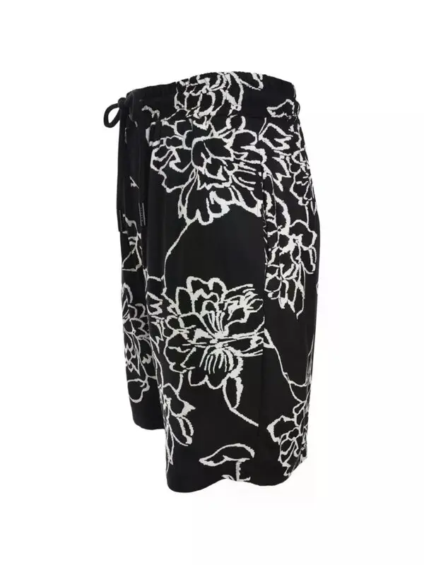 GAËLLE PARIS Floral-print Bermuda Shorts