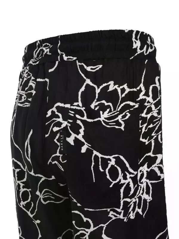 GAËLLE PARIS Floral-print Bermuda Shorts
