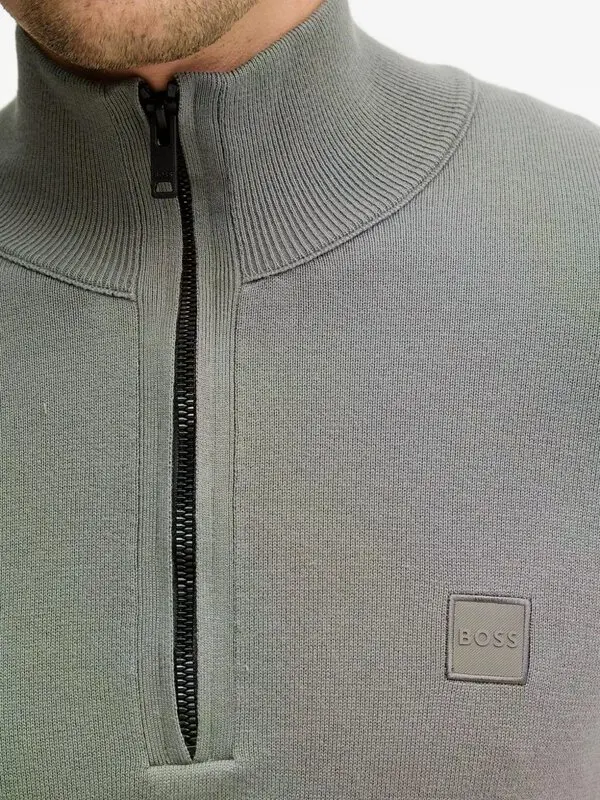BOSS Half Zip Sweater
