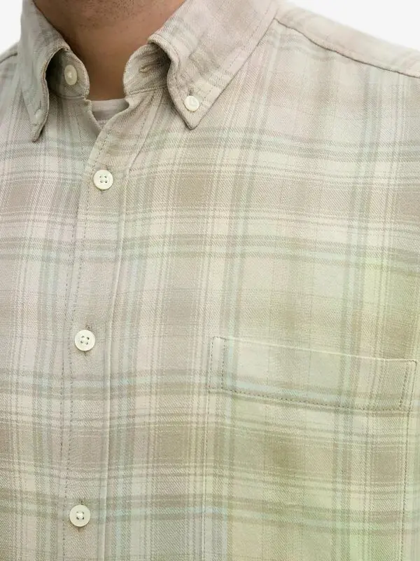 BOSS Button-down Plaid Shirt