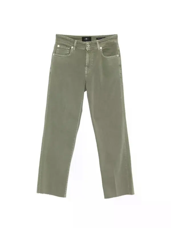 7 For All Mankind Calie Straight Ankle Jeans