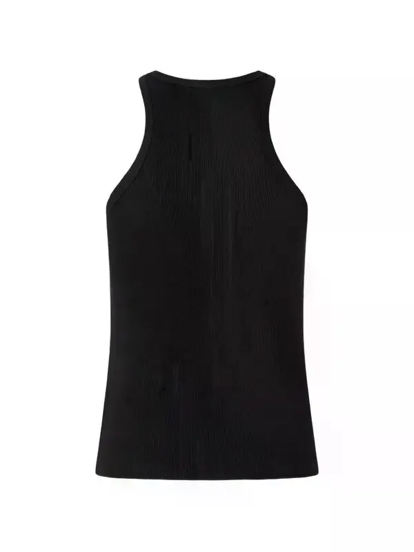 Pinko Ribbed Knit Tank Top