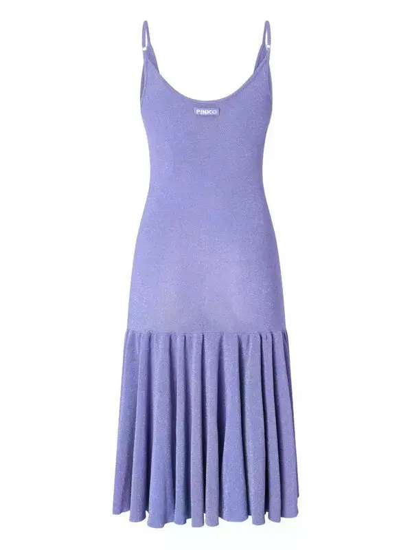 Pinko Flounce Slip Dress