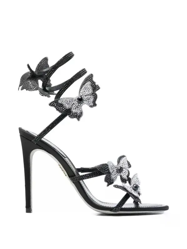 Rene Caovilla Butterfly-embellished Sandals