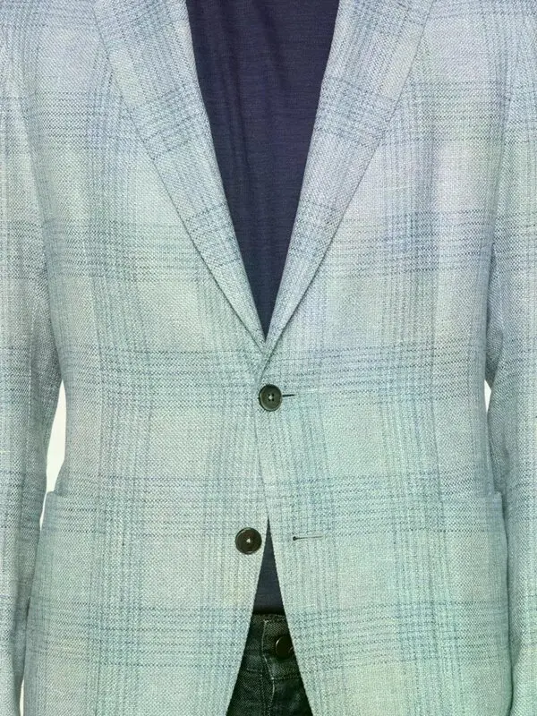 Zegna Checked Blazer