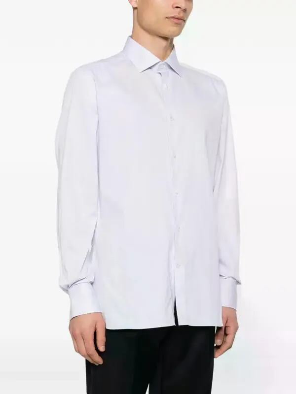 Zegna Long-sleeve Shirt - Grey