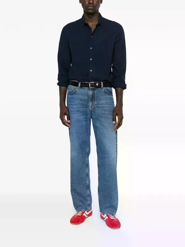 Emporio Armani Chest-logo Button-fastening Shirt