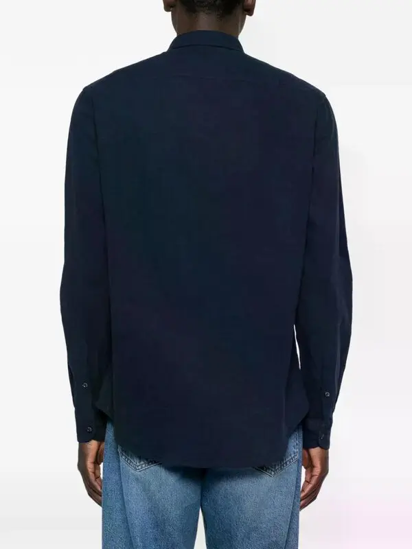 Emporio Armani Chest-logo Button-fastening Shirt